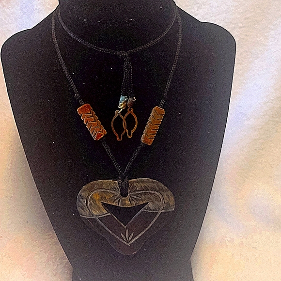 Accessories | Vintage Rope Stone Necklace | Poshmark